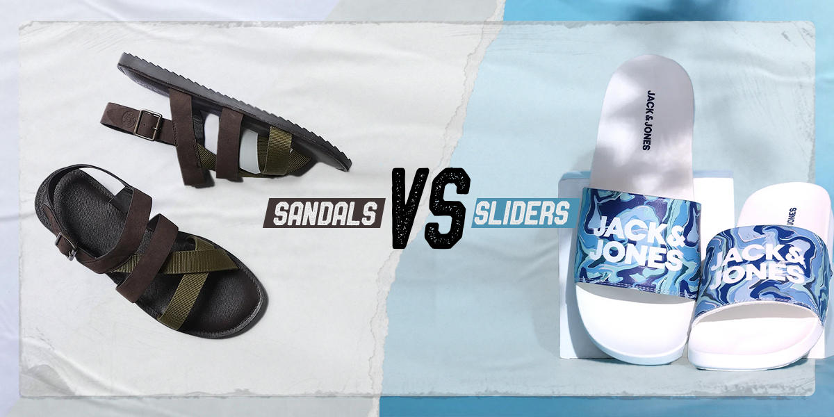 Sandals Vs. Sliders: Decoding The Battle Of The Footwear Titans