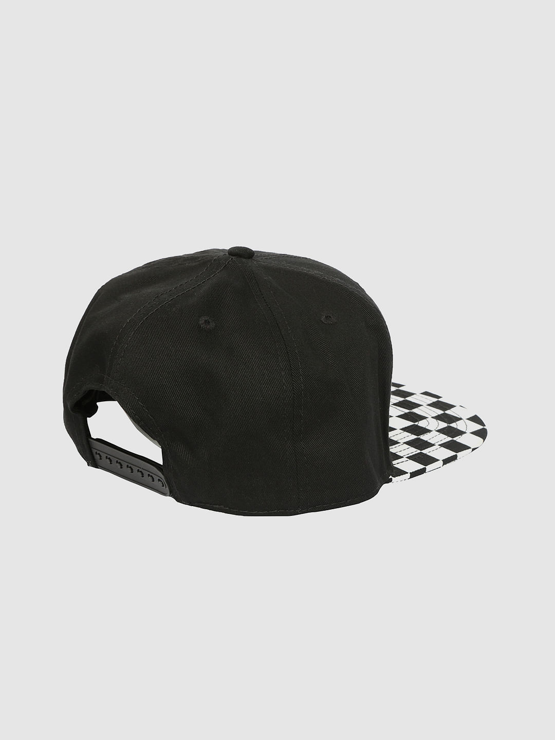 Buy Men Black Checks Cap online | Jack & Jones