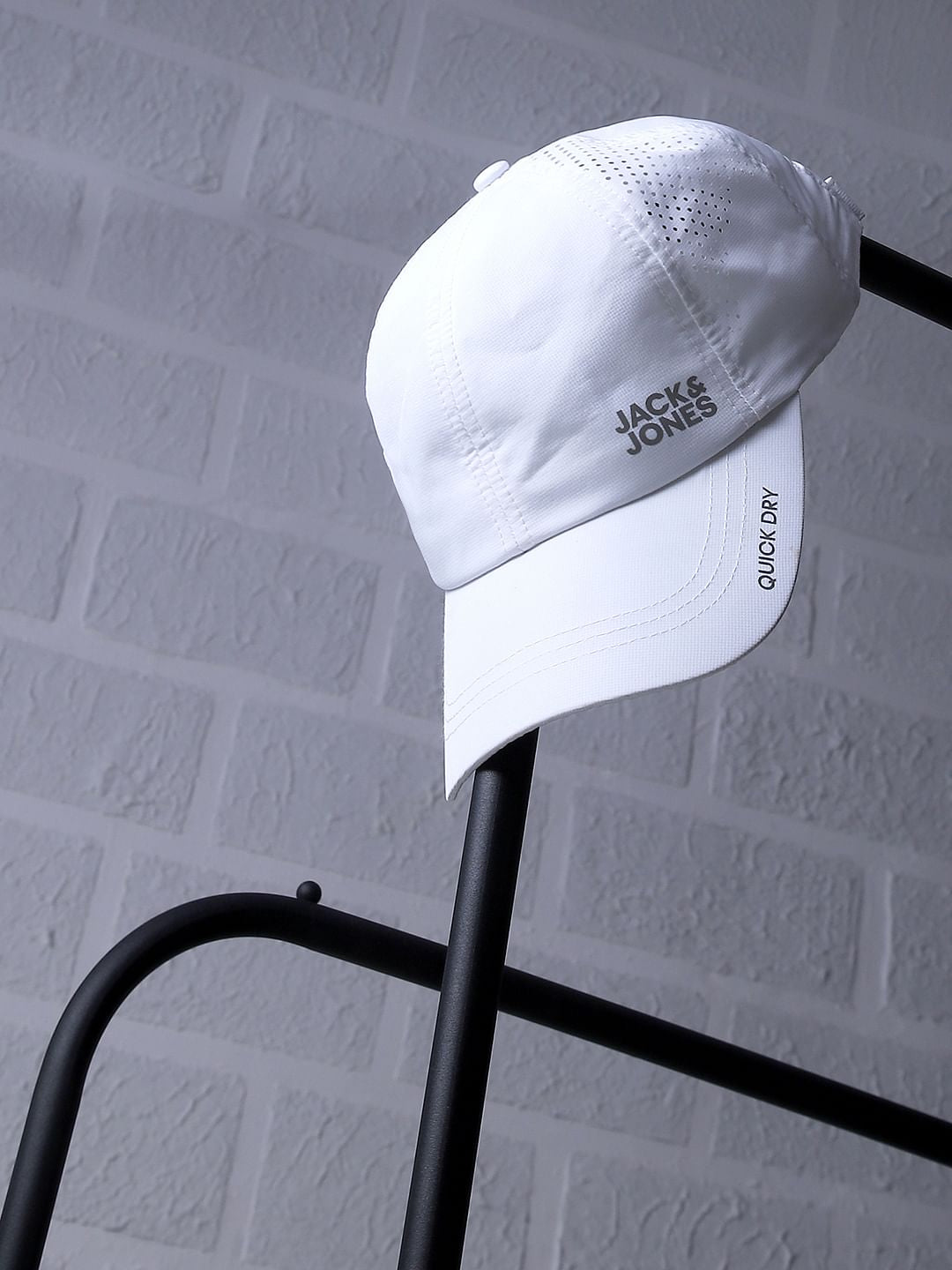Buy White Quick Dry Activewear Cap for Men